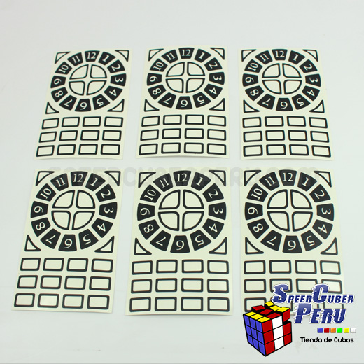 Pegatinas para Time Machine - SpeedCuber Perú